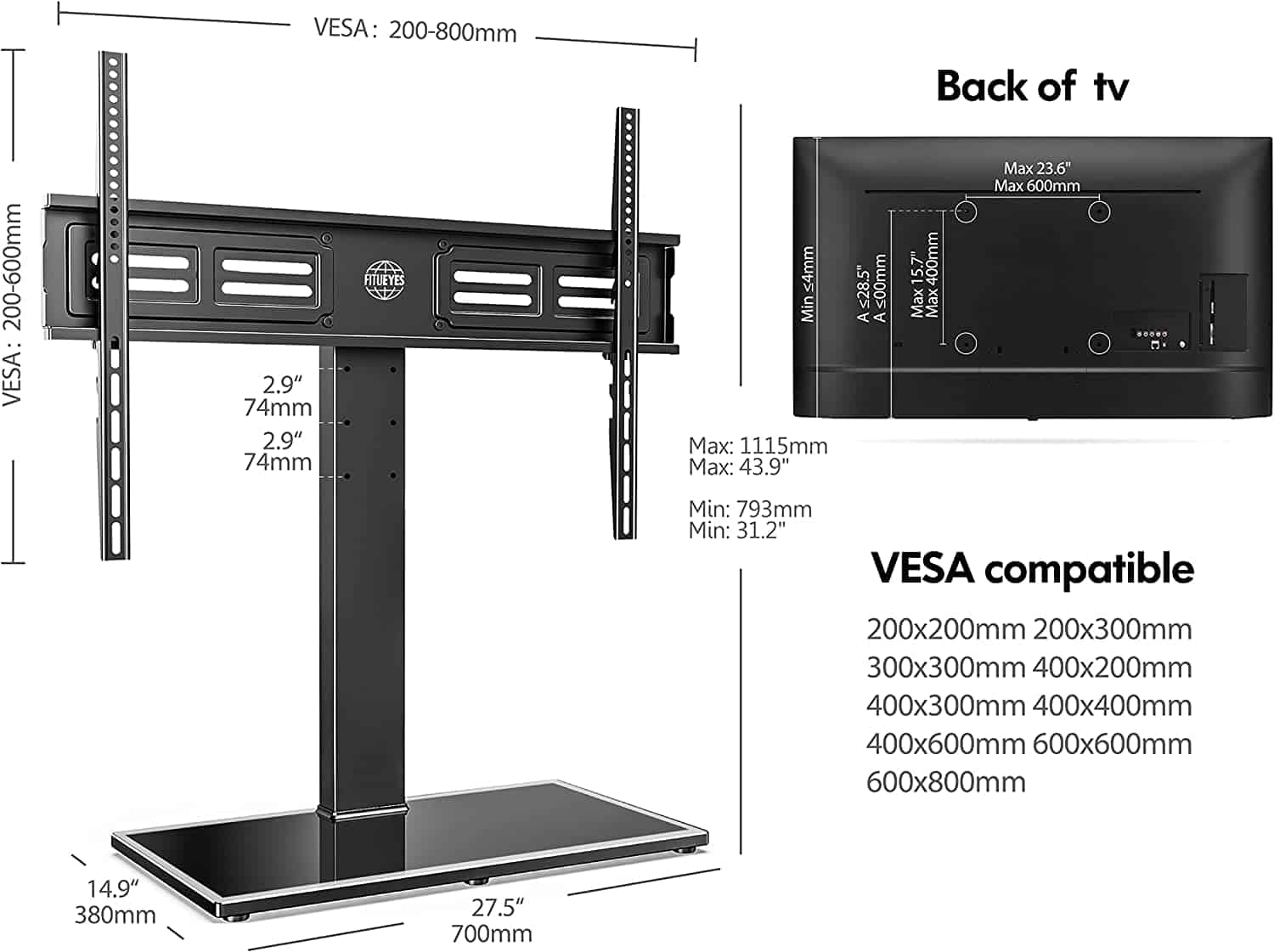 Best TV stands for 65 inch TV in 2025 - our top pick units & stands