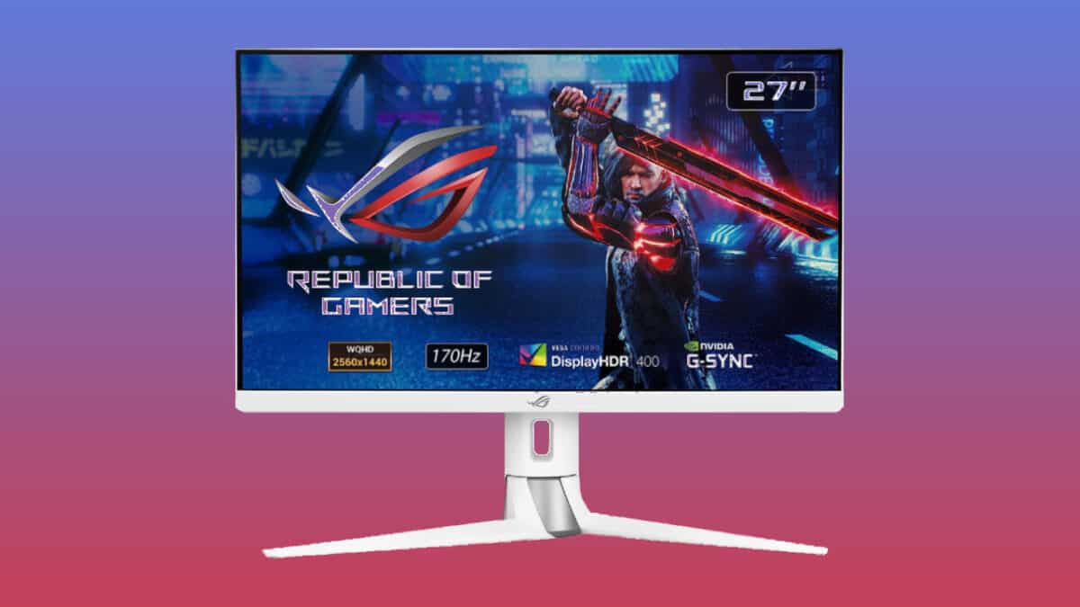 This stylish ASUS ROG 1440p monitor has just plummeted in price to its ...