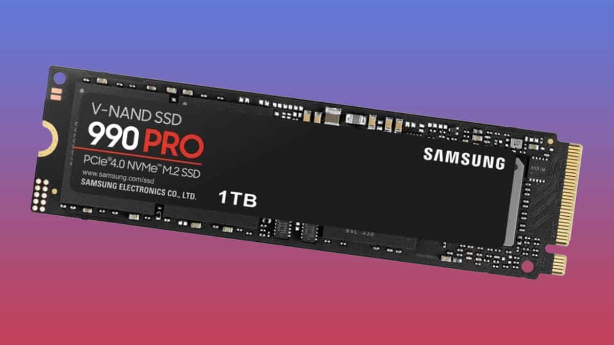 You can now get this Samsung 990 PRO NVMe SSD for less than half price ...