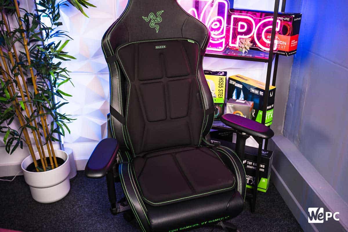 First impressions review of the Razer Freyja HD Haptic gaming cushion | WePC